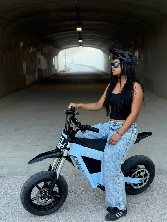 Home Tuttio Soleil01 GB Electric Dirt Bike (Glacier Blue)